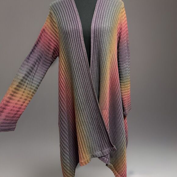 indigo soul | Sweaters | Multicolor Gradient Womens Sweater | Poshmark